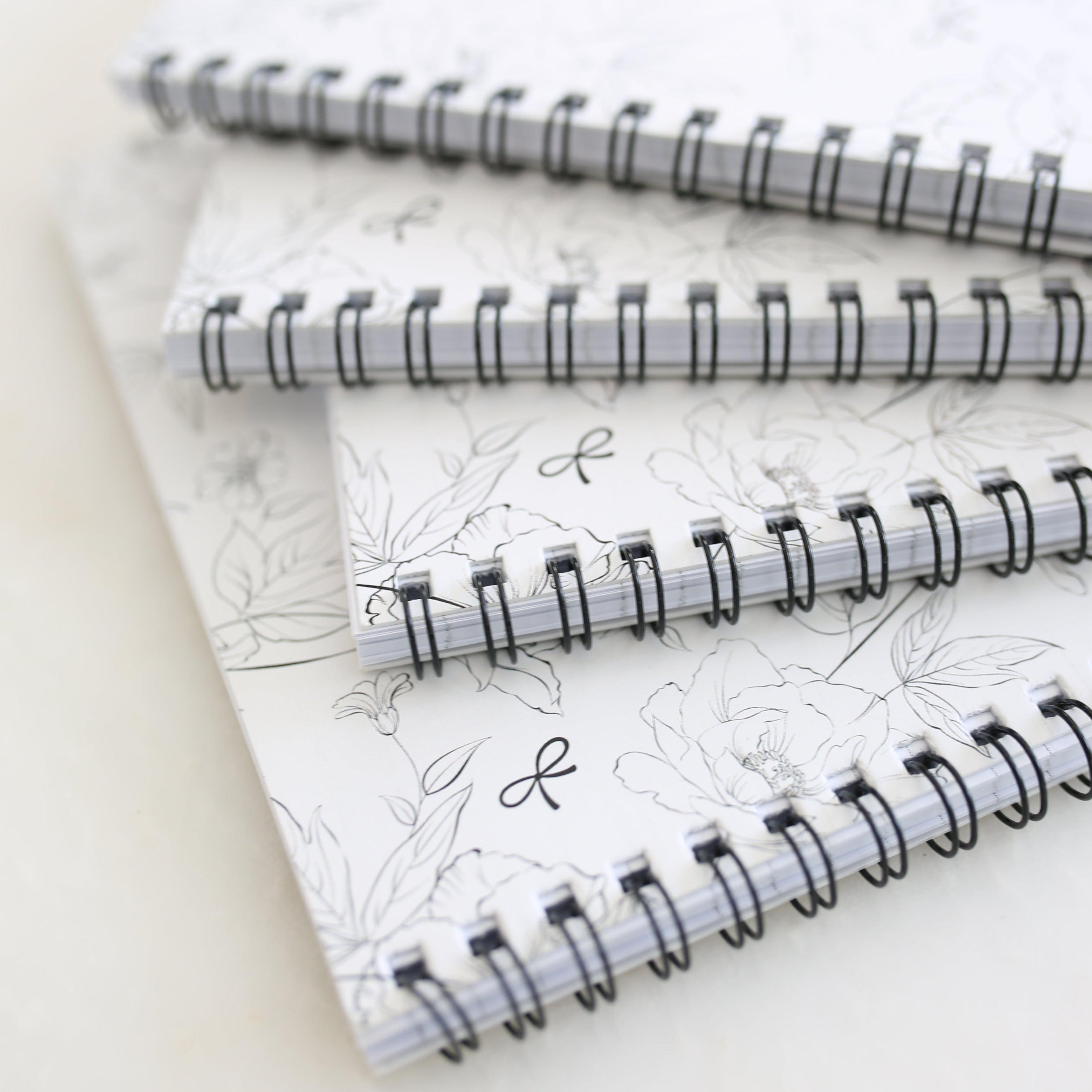 Floral and Bow Notebook – emilyOandbows